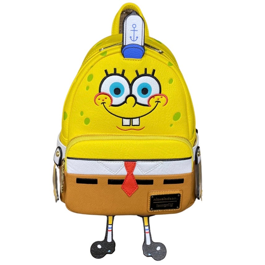 Universal Studios SpongeBob Squarepants Loungefly Mini Backpack | Theme ...